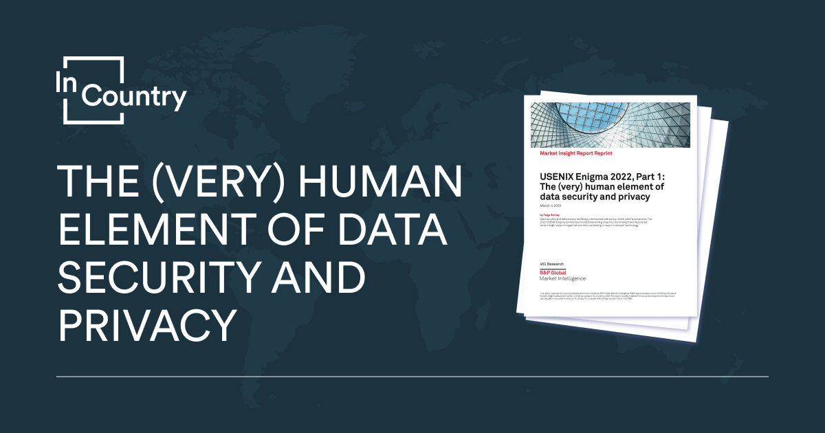 451 Research on the human element of data privacy - InCountry