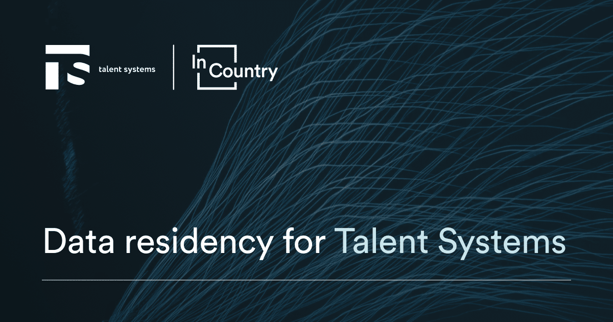 Data Residency for Talent Systems - InCountry