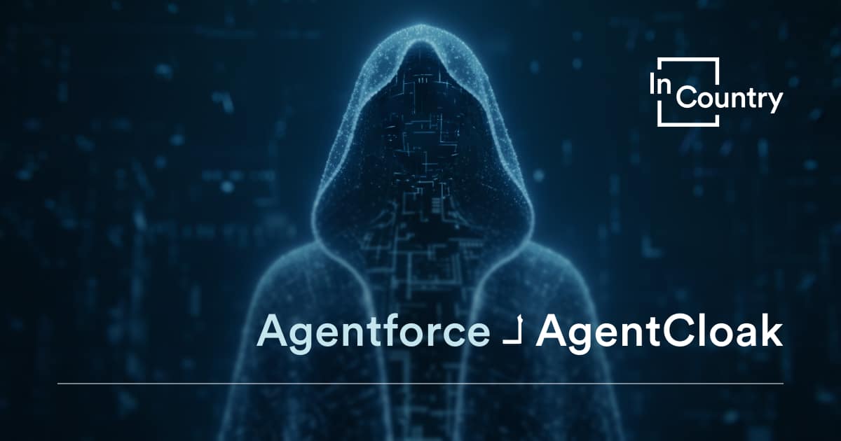 AgentCloak لـ Agentforce - InCountry